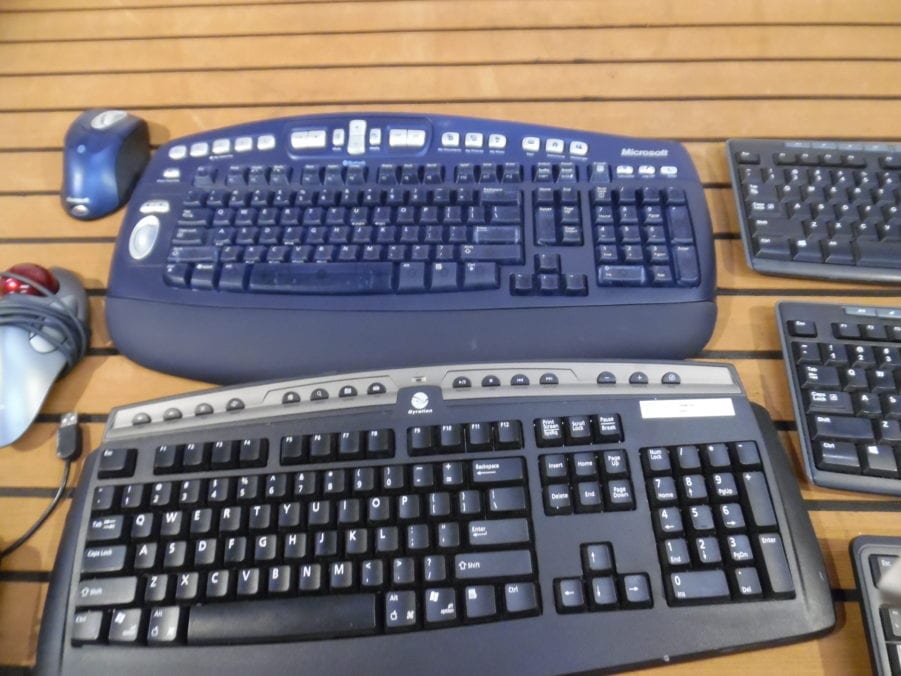 Logitech Dell Microsoft HP Keyboard and Mouse - LOT OF 11 - Max Marine ...