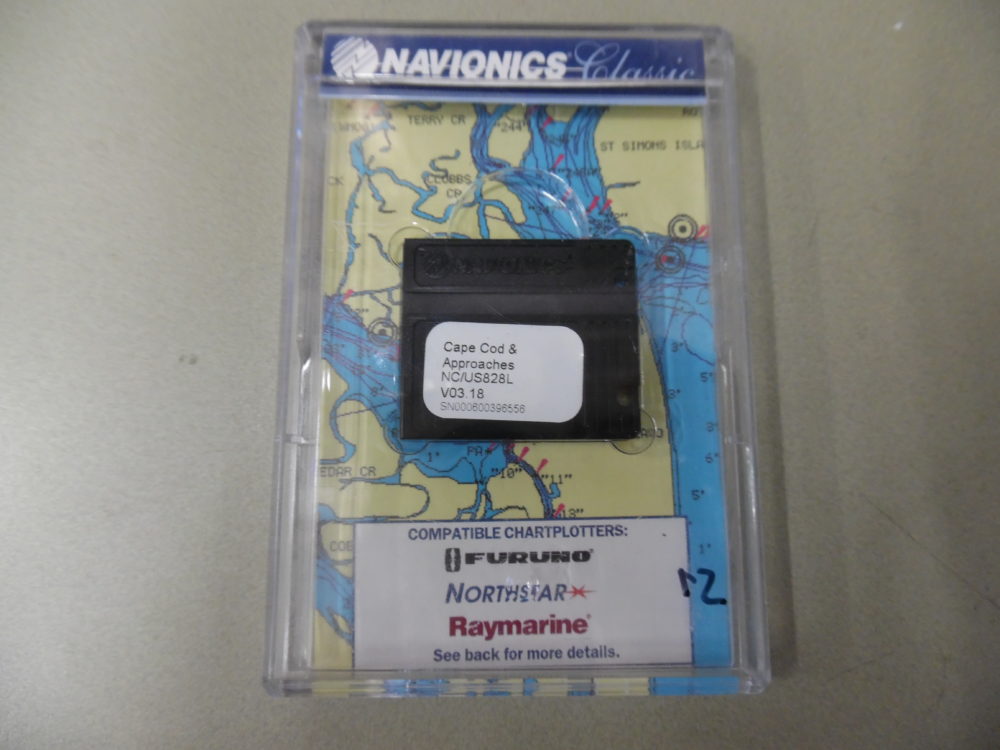 Navionics Classic NavChart Card - Cape Cod & Approaches / NC/US828L ...