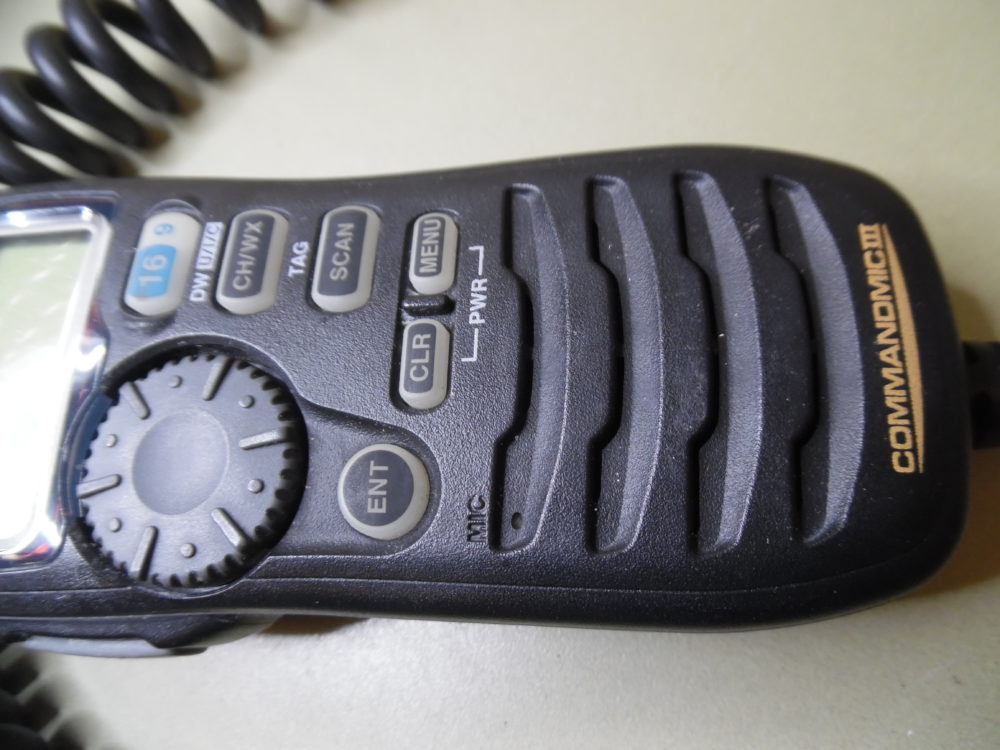 ICOM HM-162B VHF Command Microphone Mic III for IC-M504 /IC-M604 - Max ...