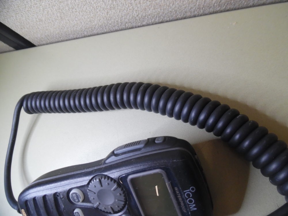 ICOM HM-162B VHF Command Microphone Mic III for IC-M504 and IC-M604 ...