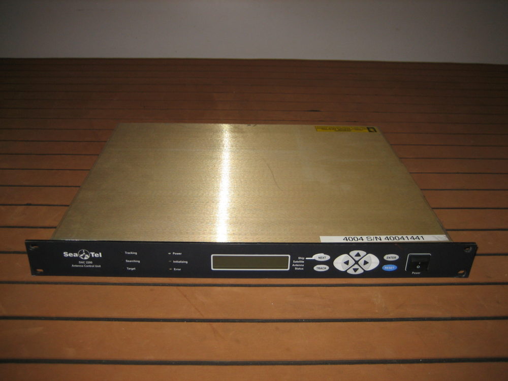 SeaTel/Cobham DAC 2200 SW v. 520 5.20 Antenna Control Unit ACU VSAT TV ...