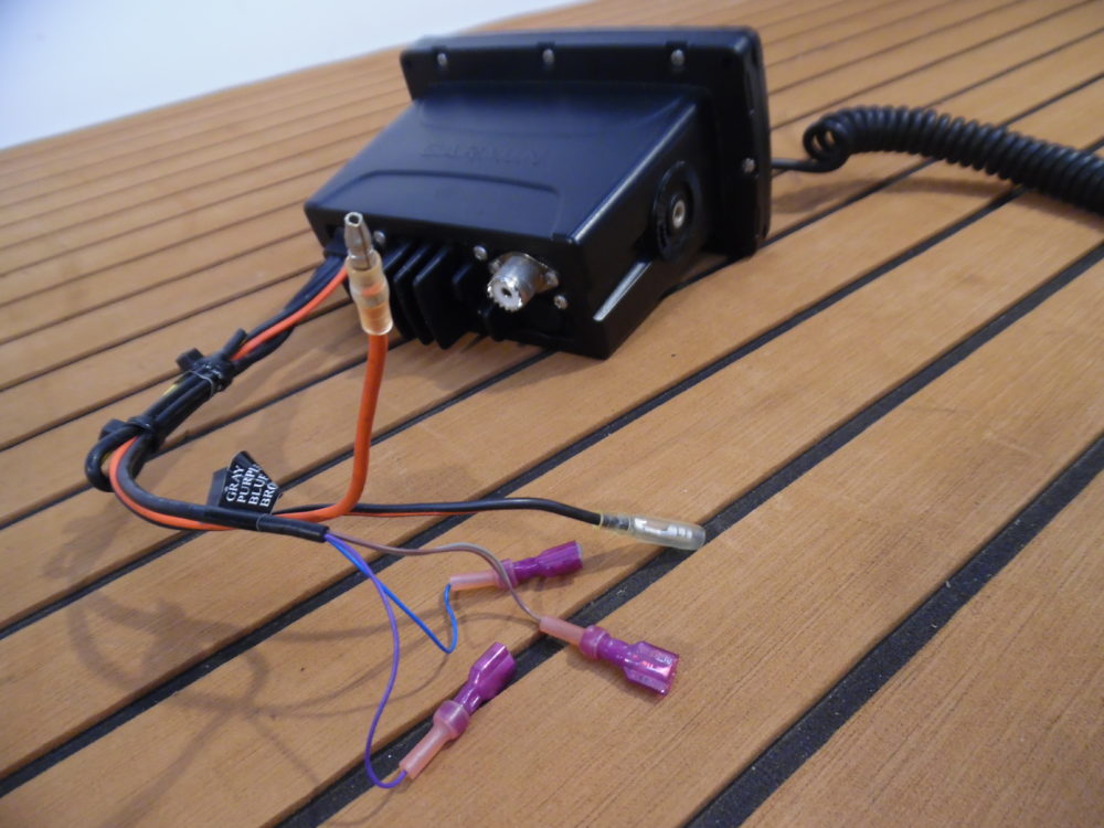 Garmin VHF 100 Marine Radio Transceiver w/ Microphone - TESTED - Max ...