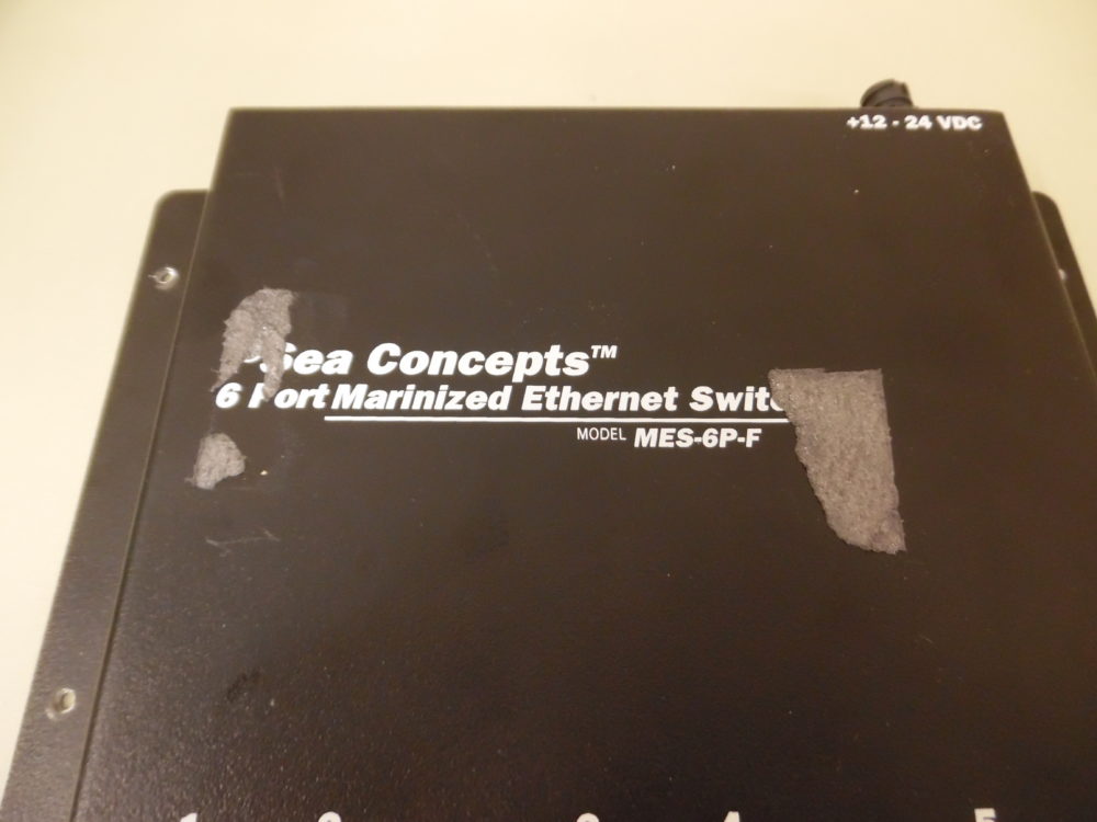 P Sea Concepts Network Switch 6 Port MES-6P-F for Furuno Navnet VX1/VX2 ...