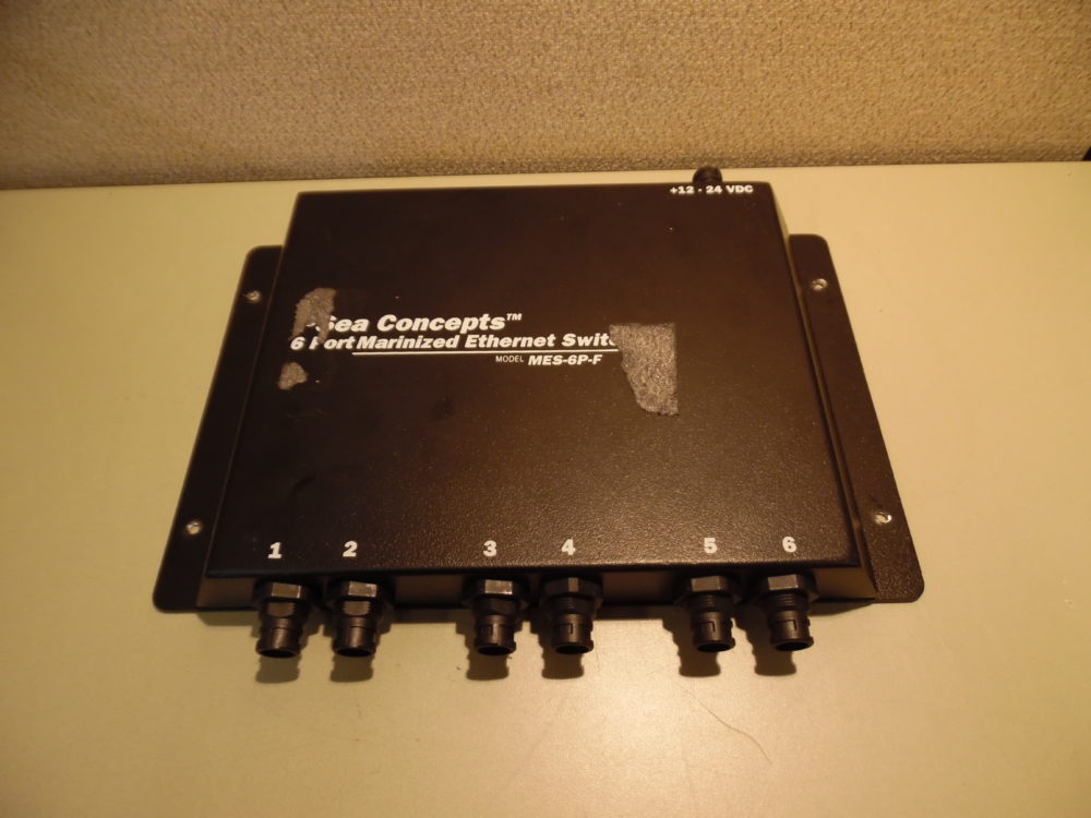 P Sea Concepts Network Switch 6 Port MES-6P-F for Furuno Navnet VX1/VX2 ...