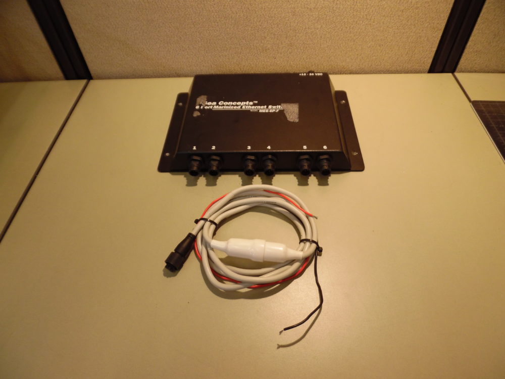 P Sea Concepts Network Switch 6 Port MES-6P-F for Furuno Navnet VX1/VX2 ...
