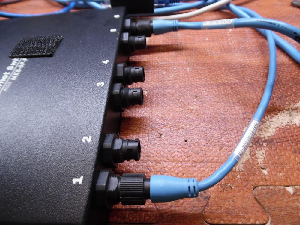 P Sea Concepts Network Switch 6 Port MES-6P-F for Furuno Navnet VX1/VX2 ...