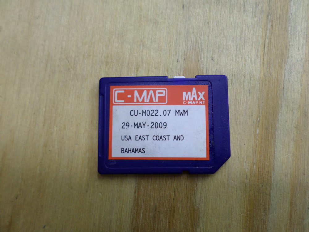 C-MAP NT MAX USA East Coast & Bahamas SD Format Chart Card 29-May-09 ...