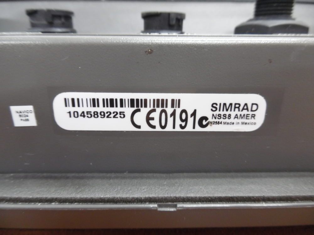 Simrad NSS8 Amer MFD Display + Suncover & Power Cable - Tested Working ...