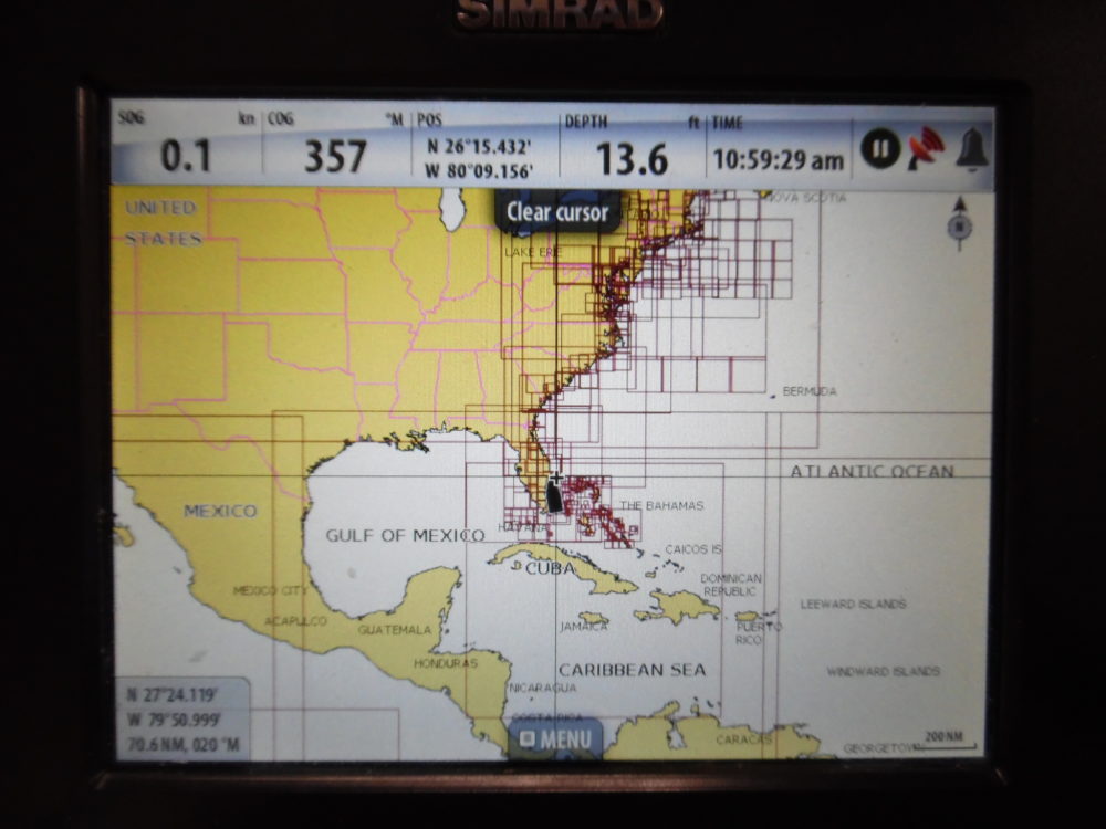 Simrad NSS8 Amer MFD Display + Suncover & Power Cable - Tested Working ...