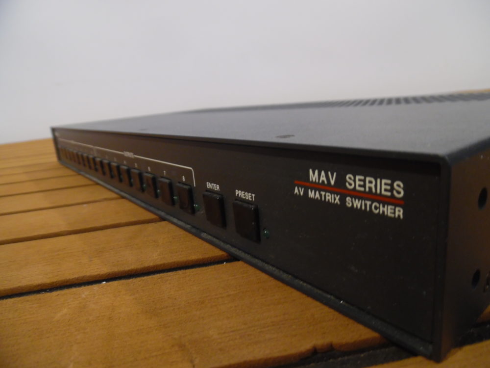 Extron MAV 88 V MAV Series AV Matrix Switcher - Max Marine Electronics