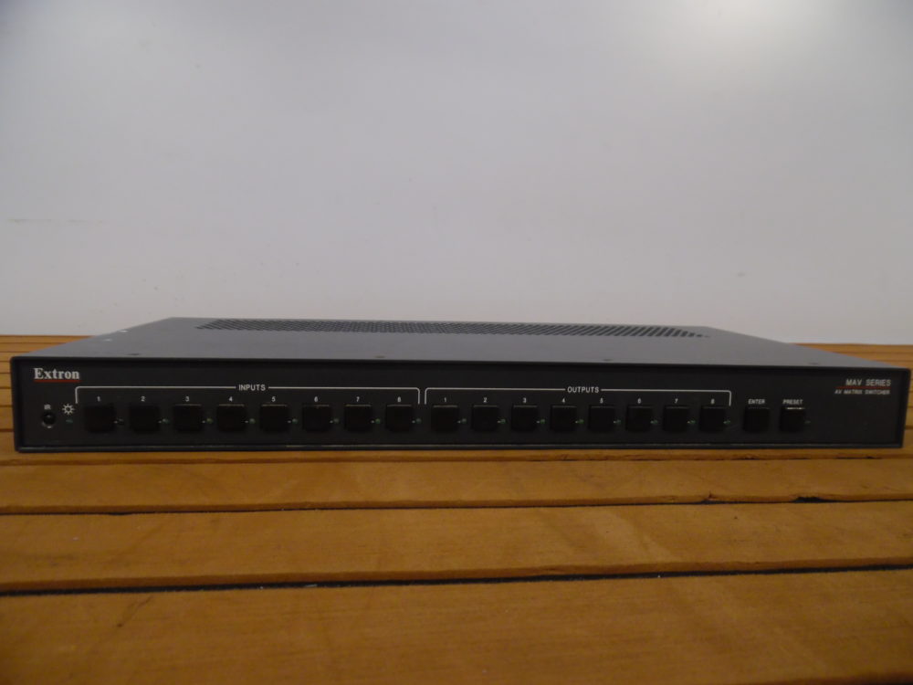 Extron MAV 88 V MAV Series AV Matrix Switcher - Max Marine Electronics