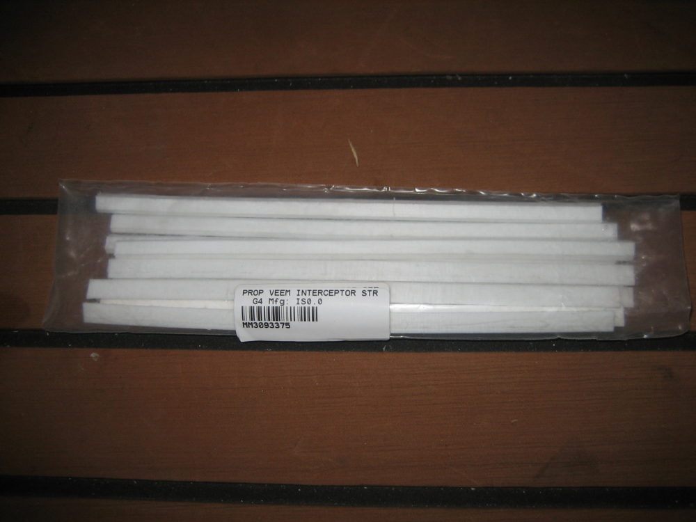 Veem Interceptor - NEW PACK OF 10 STRIPS - Medium 200mm Long - White 0 ...
