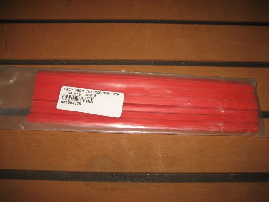 Veem Interceptor - NEW PACK OF 10 STRIPS - Medium 200mm Long - Red 0 ...