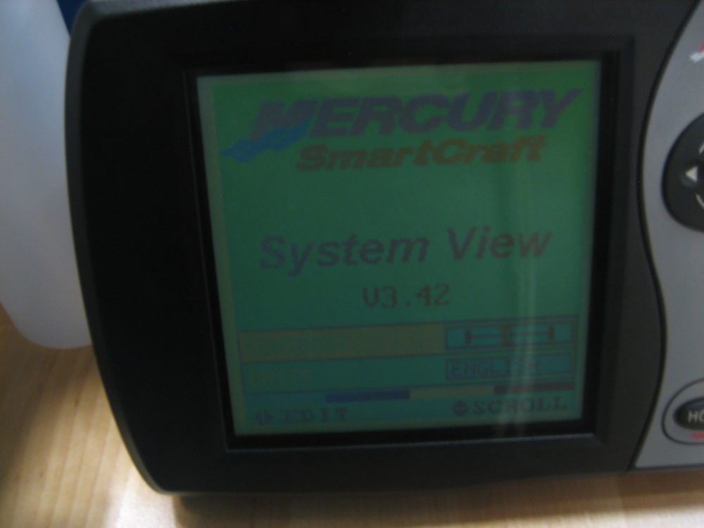 Mercury Smartcraft System View SC5000 79-888923-001 LCD GOOD Software ...