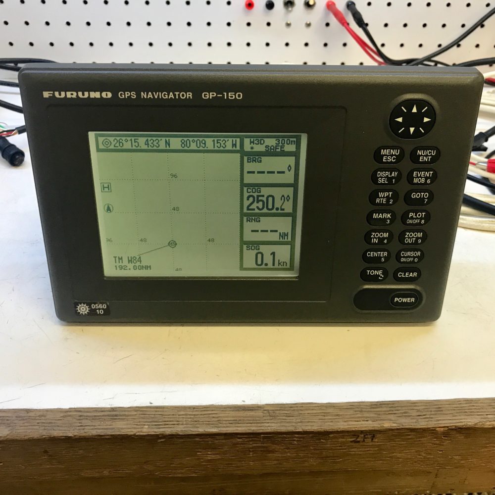 Furuno GP-150 GPS/WAAS Navigator Display - Great Condition - 90 Day ...