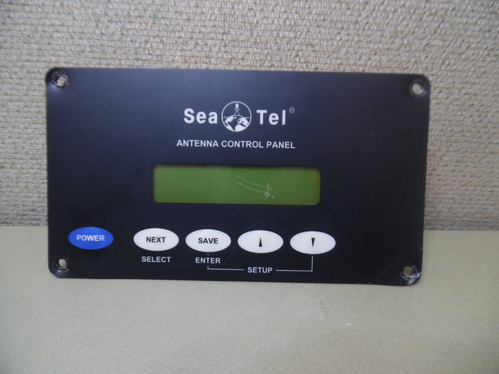 Sea Tel ACP 119547 Marine Satellite TV Antenna Control Unit Panel - Max ...