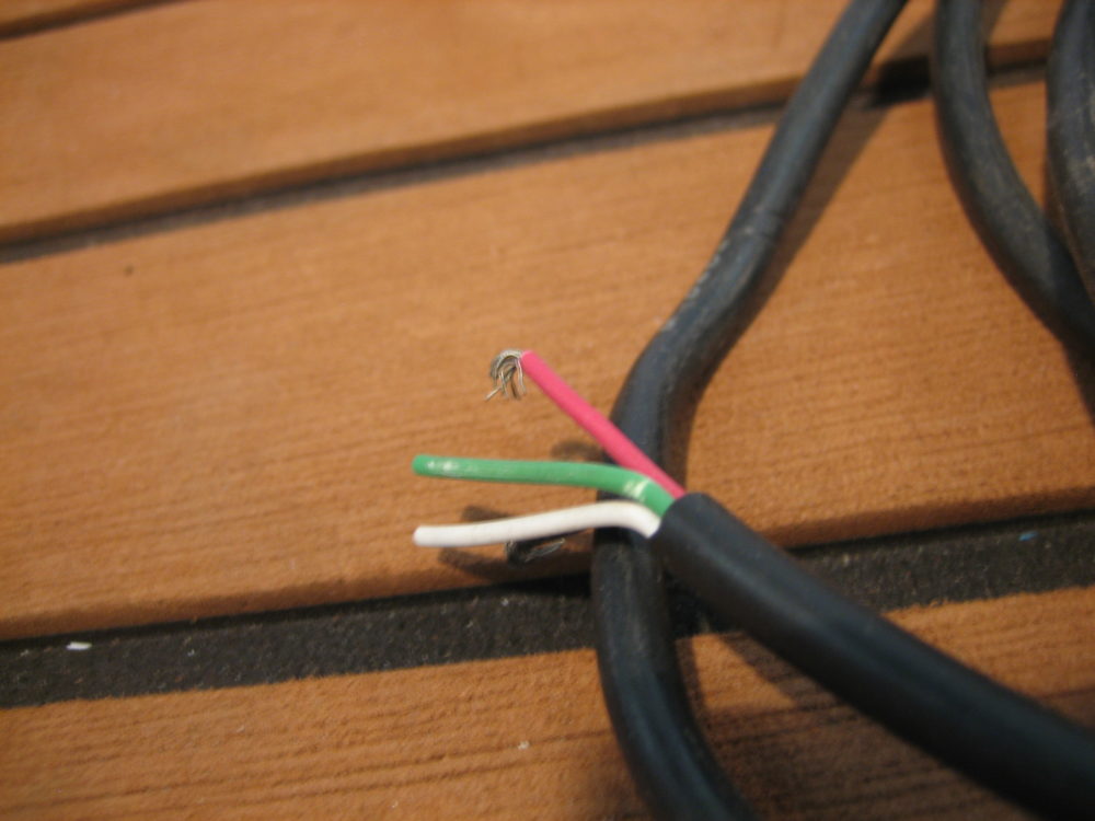 Lowrance Gray Power Cable, for LMS-350A - Hard to Find! - Max Marine ...