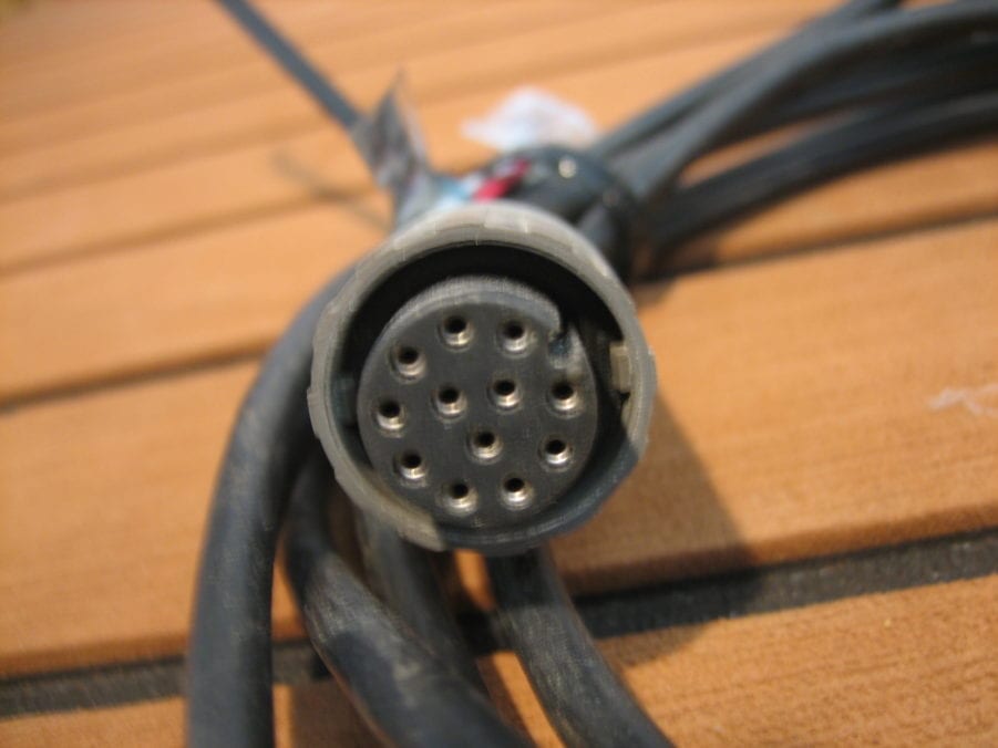 Lowrance Gray Power Cable, for LMS-350A - Hard to Find! - Max Marine ...