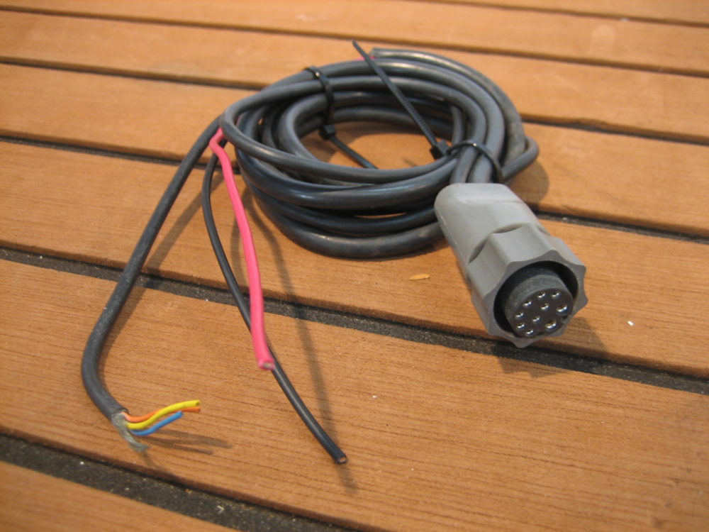 Lowrance Power Cable Gray Connector in Good Used Condition for LCX ...