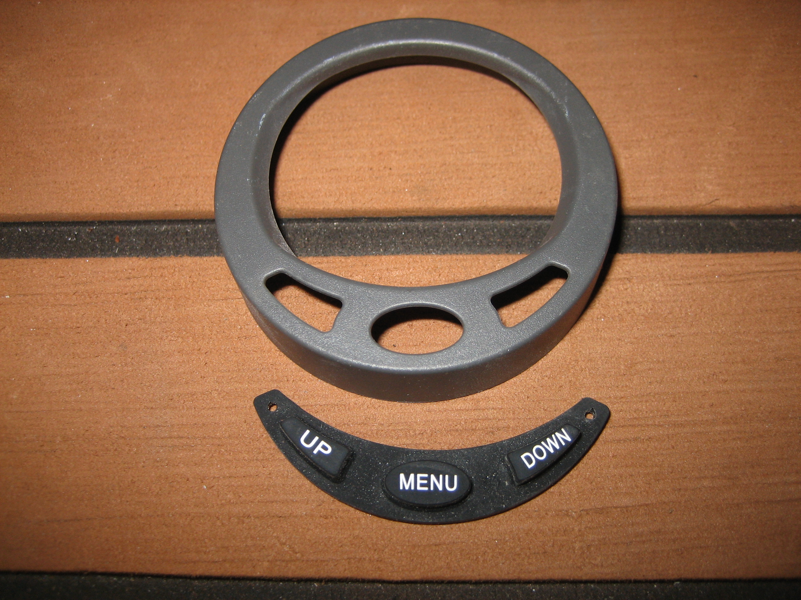 Suzuki SMIS / Evinrude BRP I-Command / Lowrance LMF-200 NEW GRAY BEZEL ...