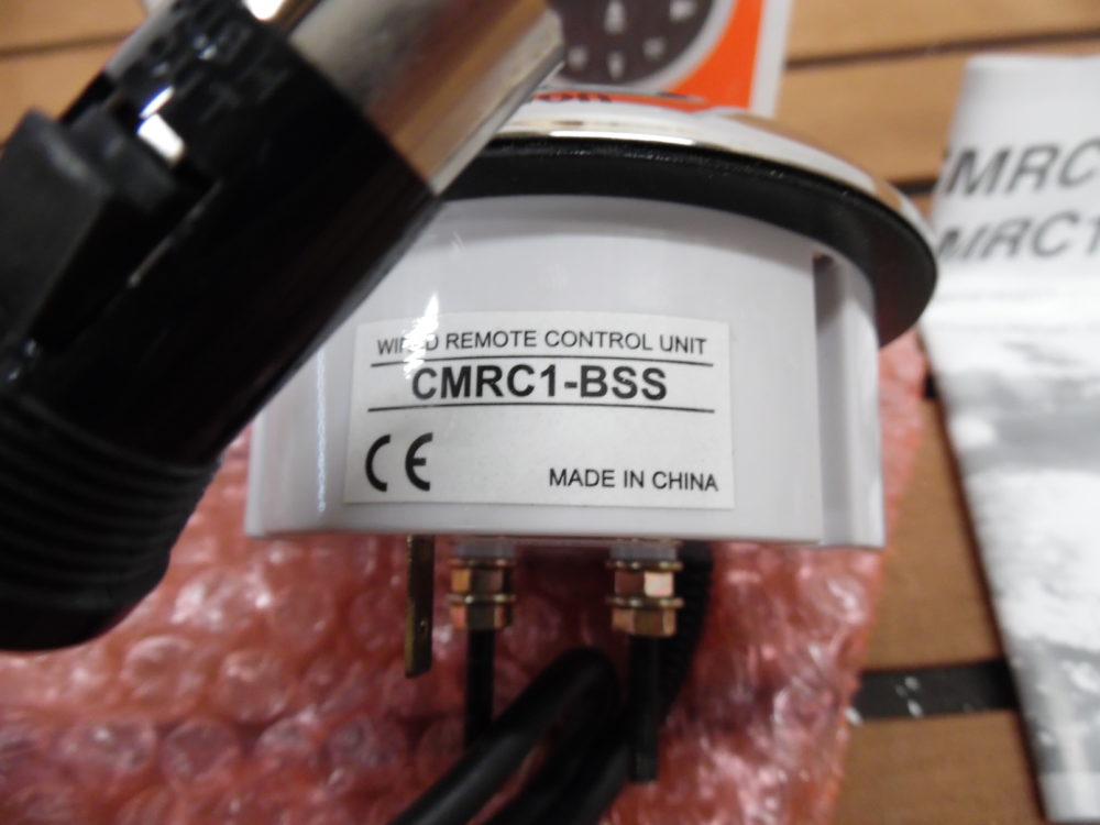 Clarion CMRC1-BSS 6 Pin Marine Wired Remote w/ LCD Display - NEW IN BOX ...