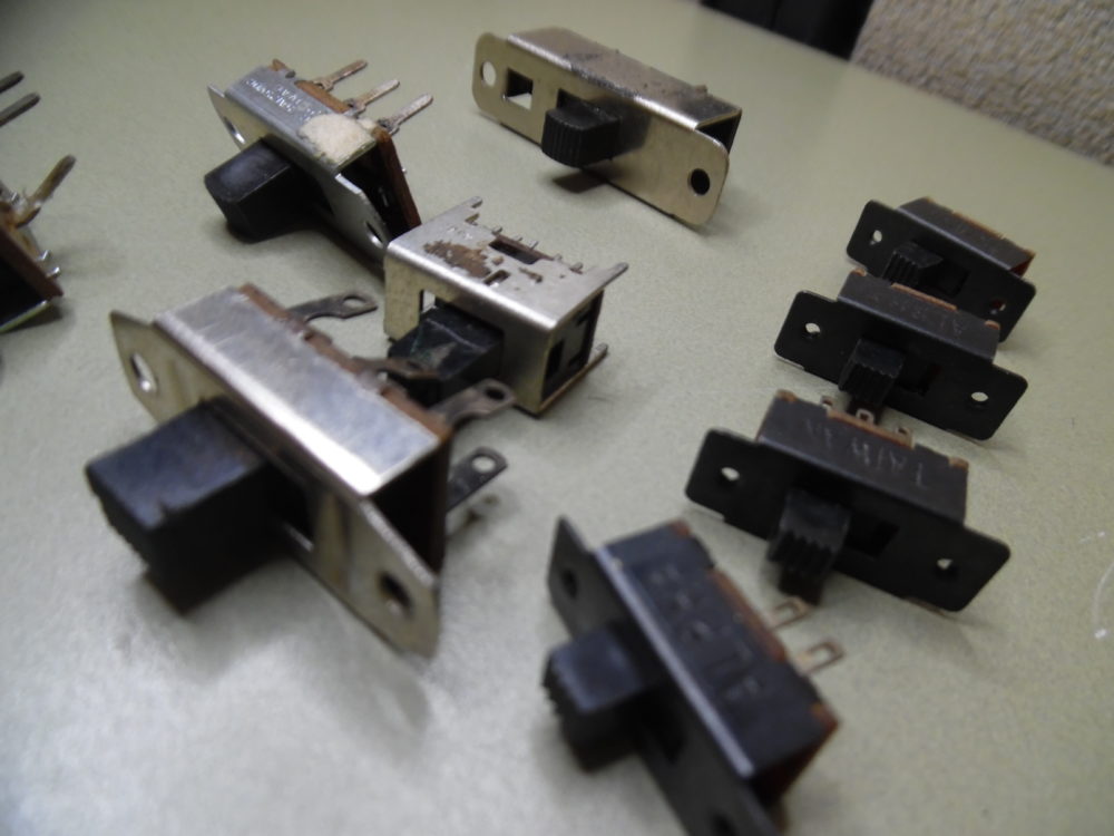 Alpha / UID Micro Slide Switch Switches - LOT OF 9 - Max Marine Electronics