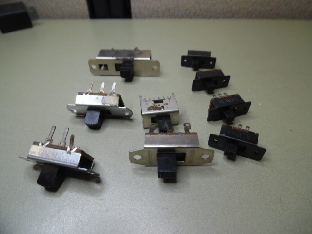 Alpha / UID Micro Slide Switch Switches - LOT OF 9 - Max Marine Electronics