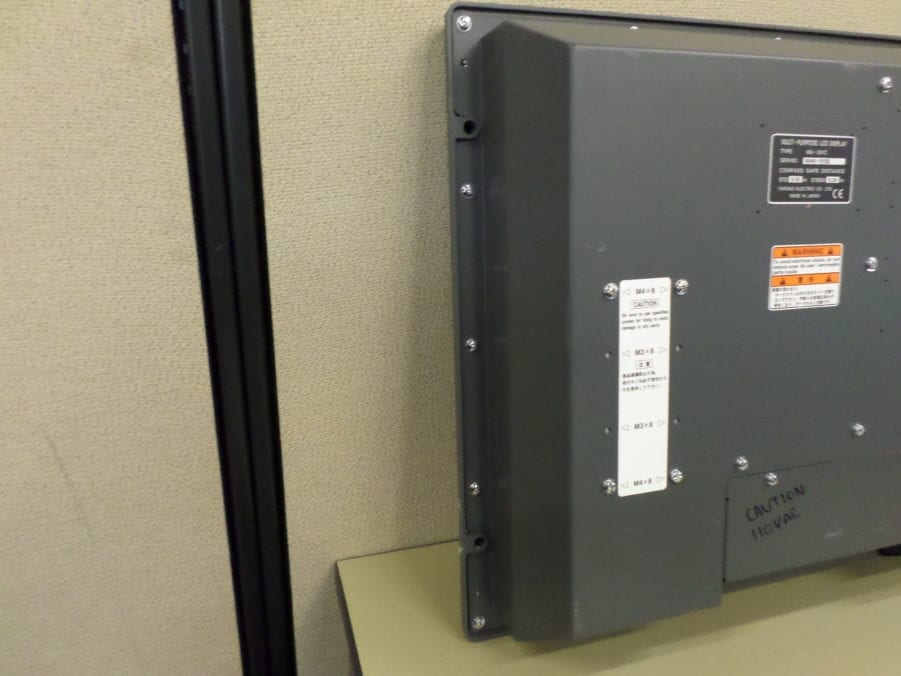 Furuno 20" MU-201c Color Sunlight Viewable Marine Monitor 100 - 230VAC ...