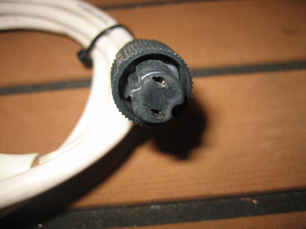 Furuno 2 Pin Power Cable 48" Long FCV-667 FCV-582 PG1000 000-109-000 ...