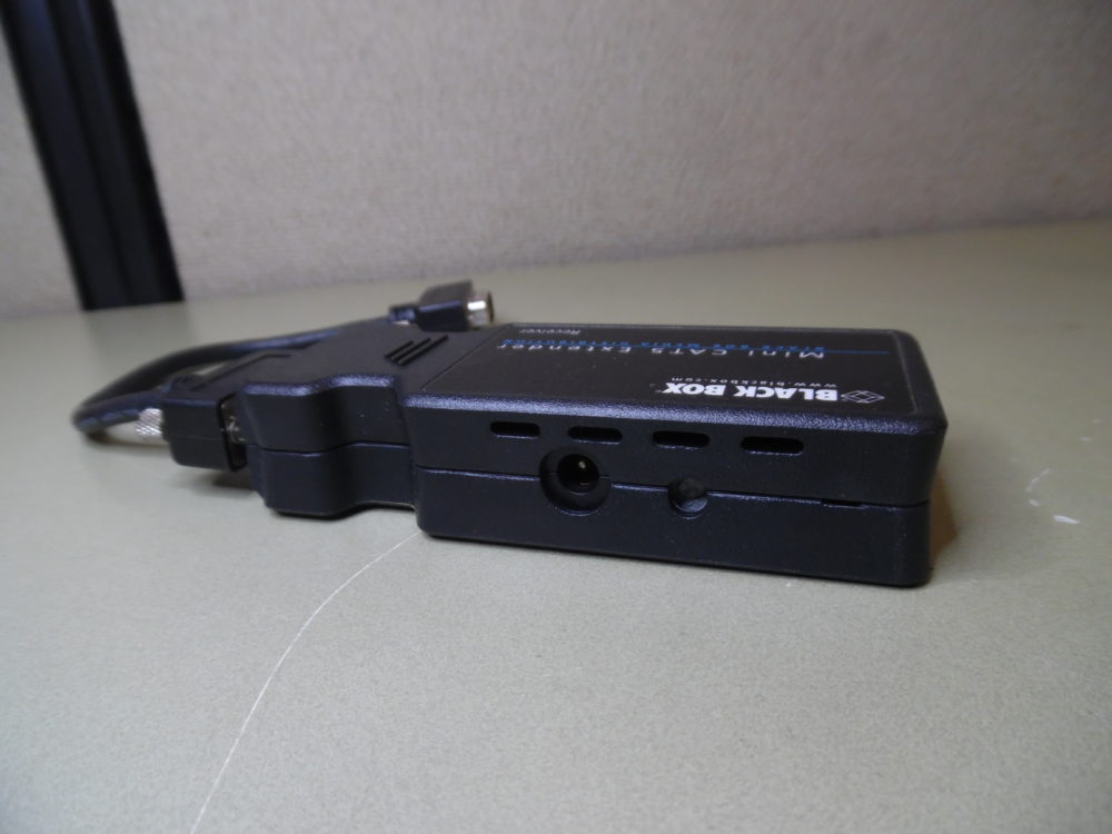BLACK BOX AC504A MEDIA DISTRIBUTION MINI CAT5 EXTENDER - RECEIVER - Max ...