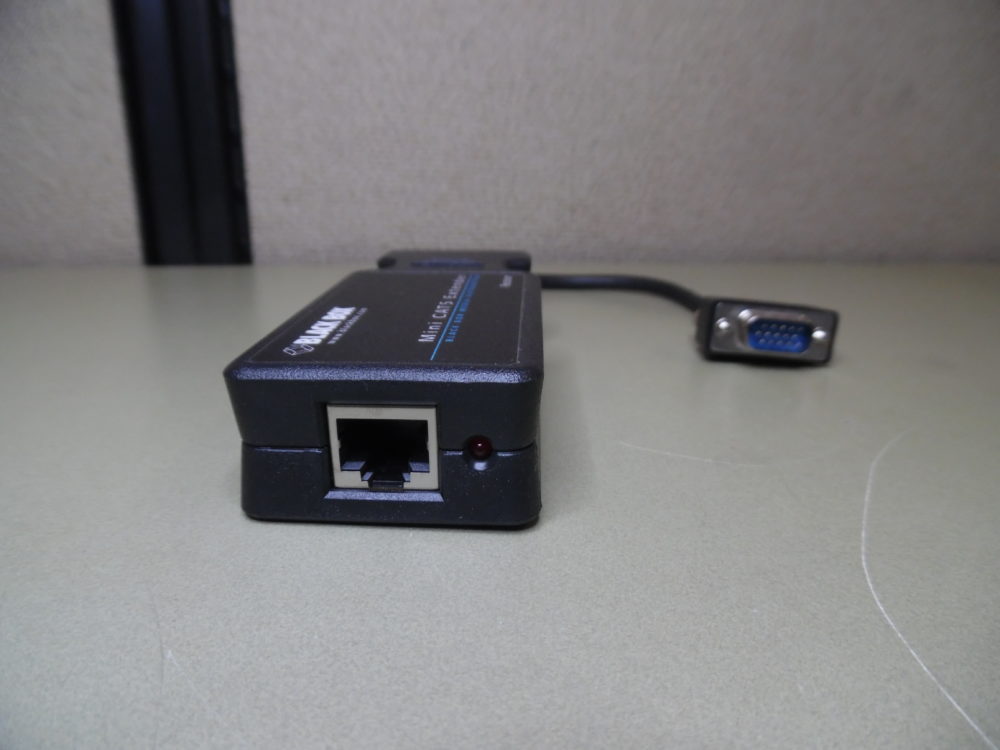BLACK BOX AC504A MEDIA DISTRIBUTION MINI CAT5 EXTENDER - RECEIVER - Max ...