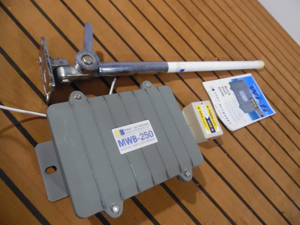 Port Networks MWB-250 Marine Wireless Bridge w/ Antenna - Max Marine ...