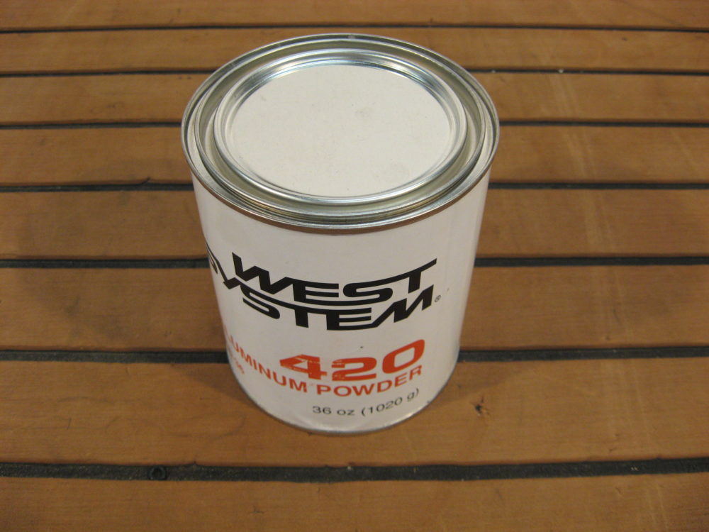 West System 420-36 Aluminum Powder Additive for Epoxy (36 oz 1020 g ...