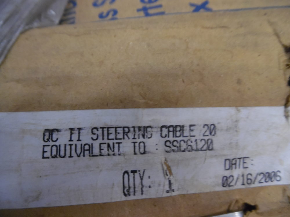 Teleflex SSC6120 QC II NFB BOAT Steering Cable 20' SSC61 - Max Marine ...