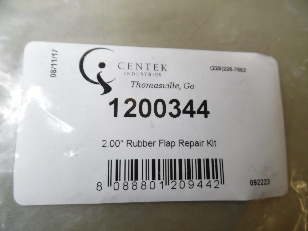 Centek 1200344 2.00" Rubber Flap Repair f/ 1200300 Thru-Hull - Max ...