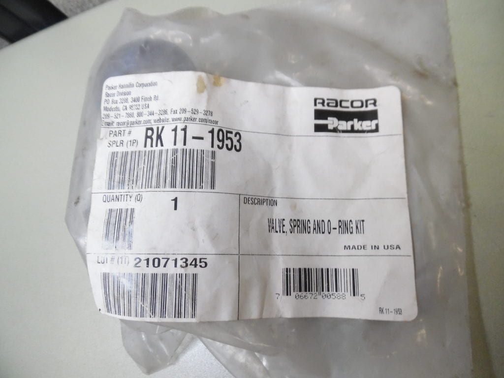 Parker Racor RK11-1953 Valve Spring and O-Ring Kit - Max Marine Electronics