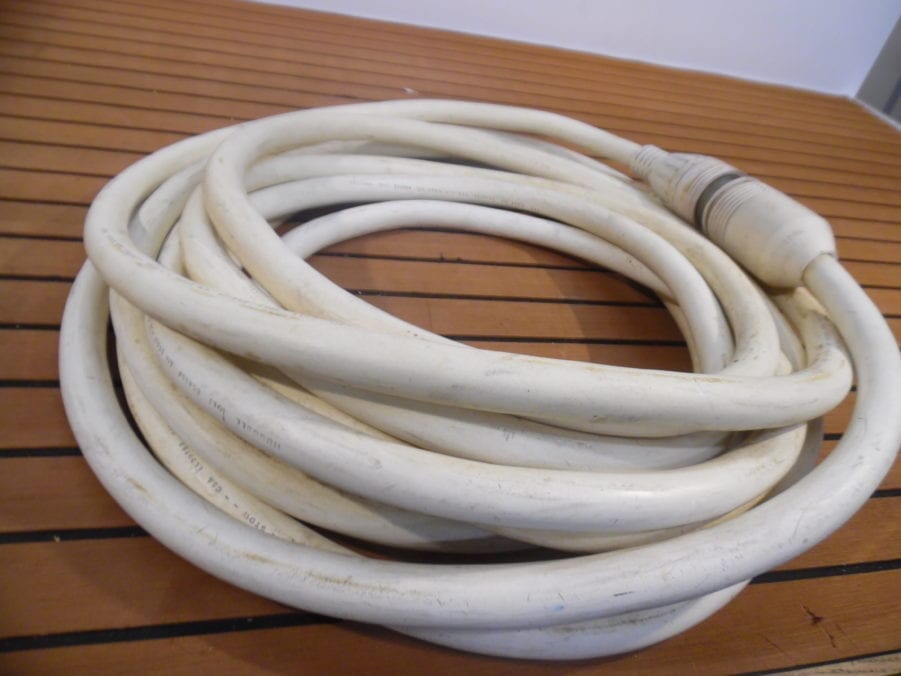 HUBBELL E54864 25 ft. 6/4 Shore Power Cable STOW - Rated 50 Amps - Max ...