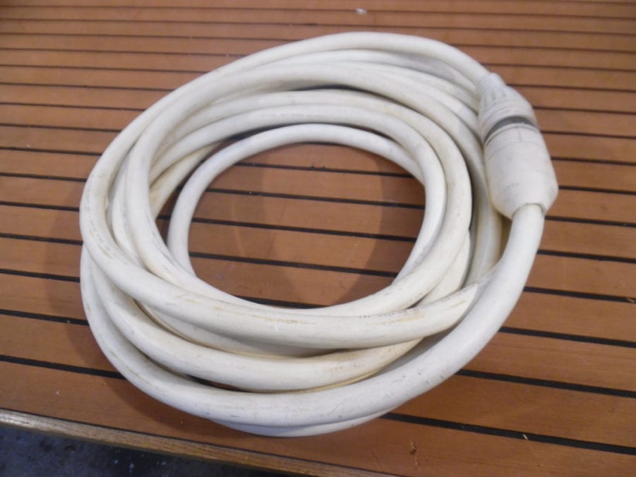 HUBBELL E54864 25 ft. 6/4 Shore Power Cable STOW - Rated 50 Amps - Max ...