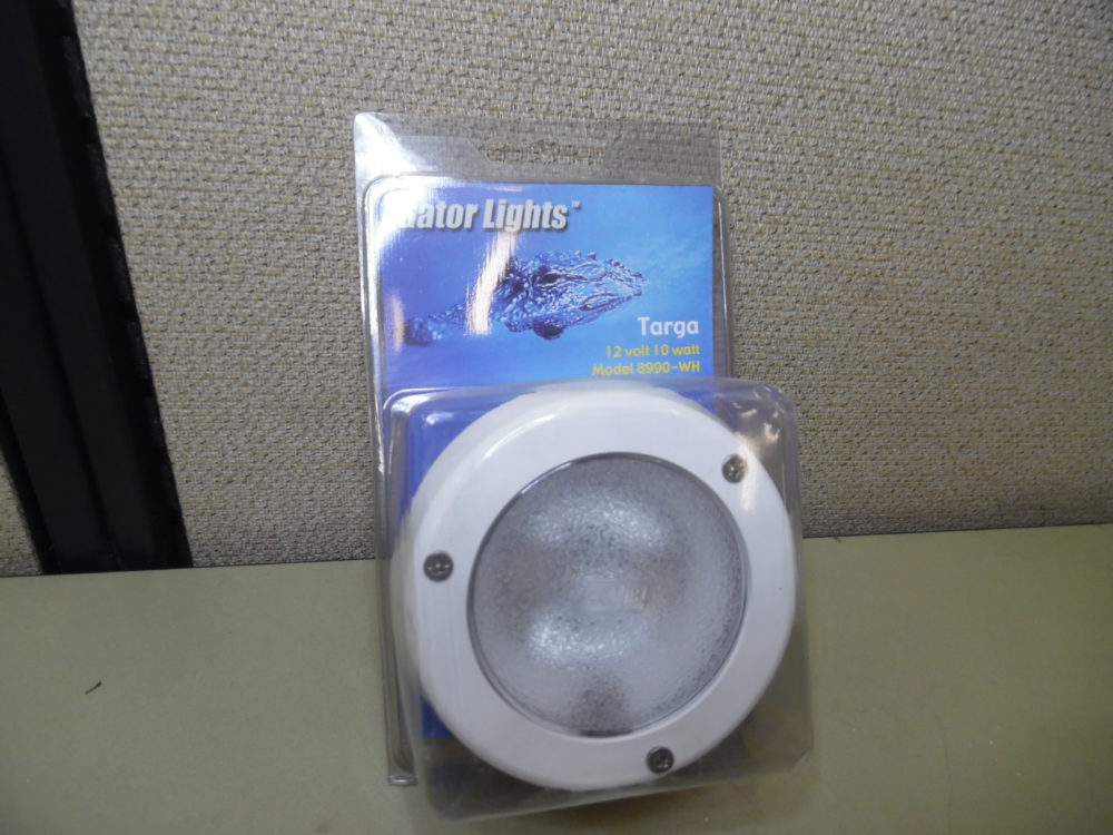 Gator Lights 8990-WH Targa 12V 10W Warterproof Marine Light - Max ...