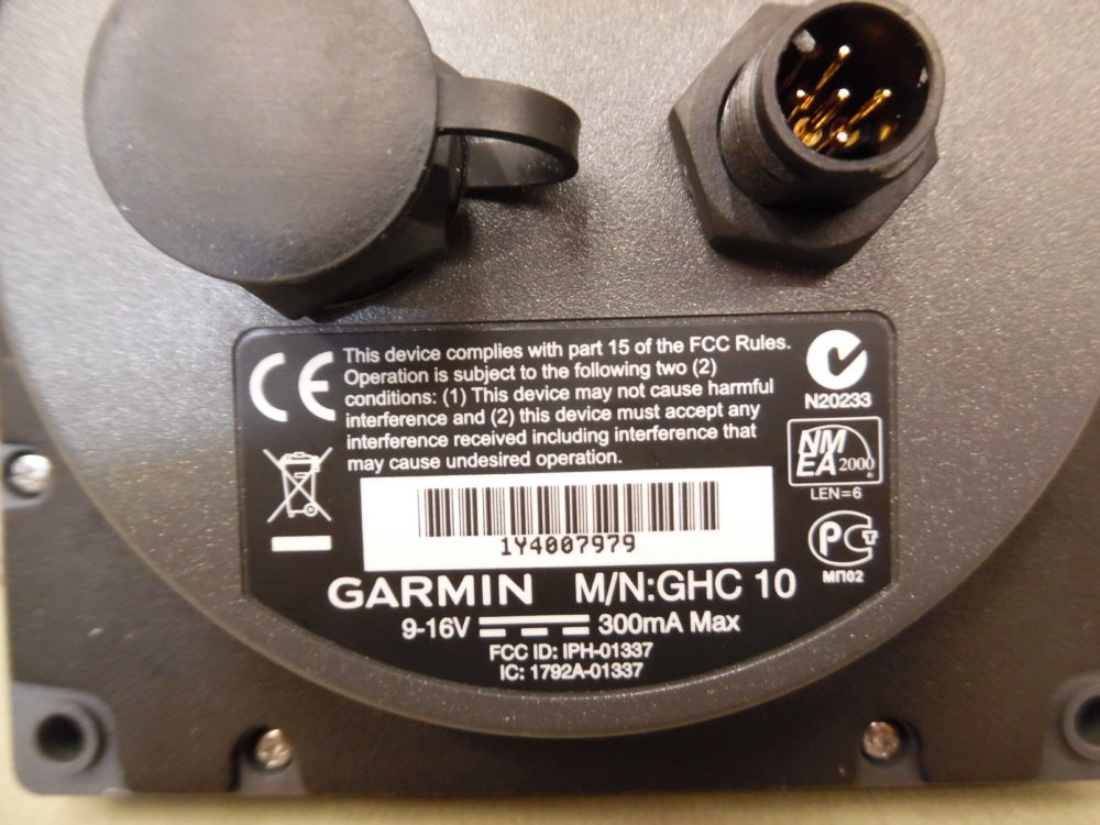 Garmin GHC 10 Autopilot Head/Display Unit Tested Good OK Condition 010 ...