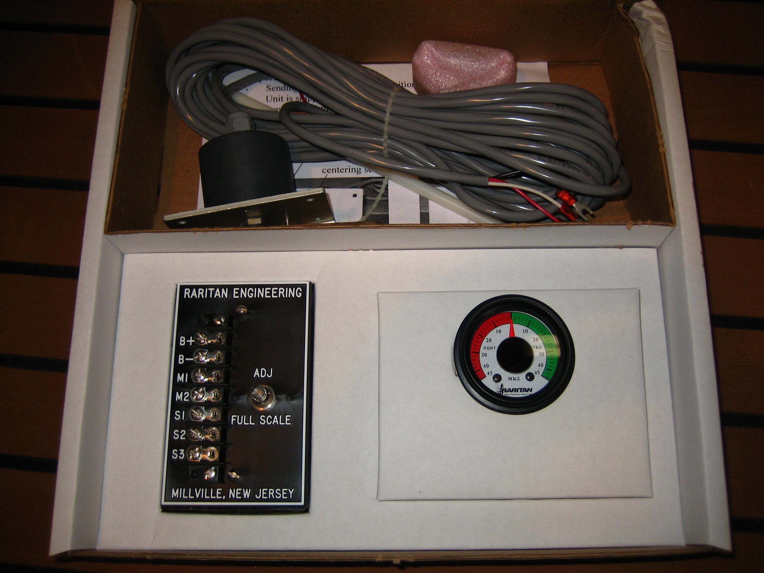 Raritan Engineering MK2B12 Rudder Position Sensor System - NEW OLD ...