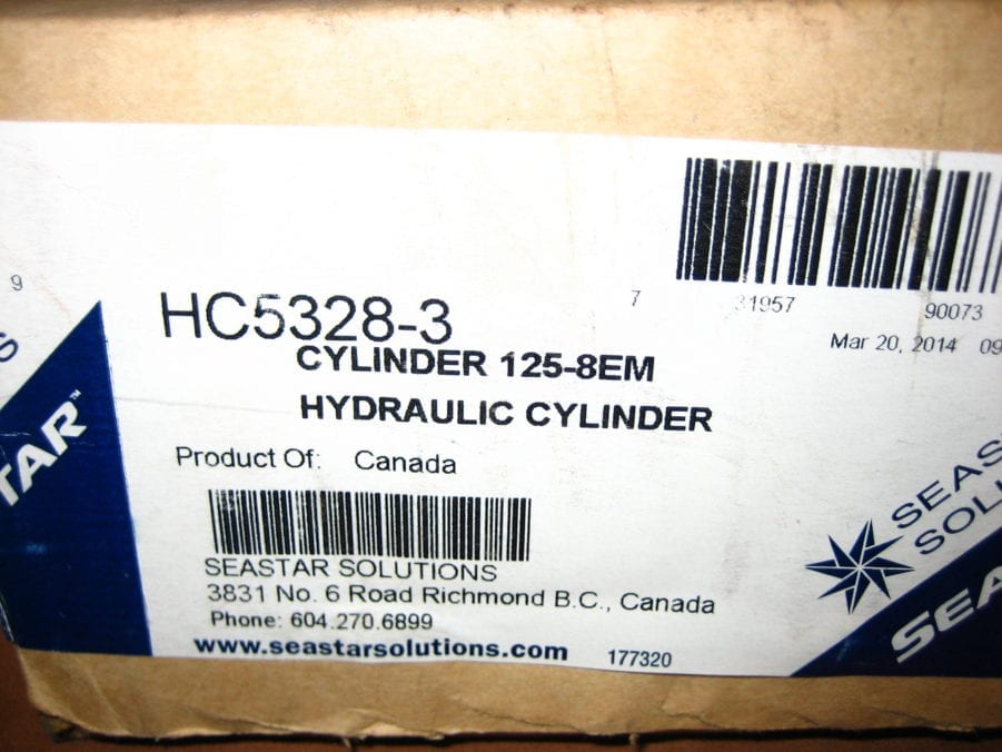Seastar Teleflex Sterndrive Cylinder HC5328-3 125-8EM - New Old Stock ...