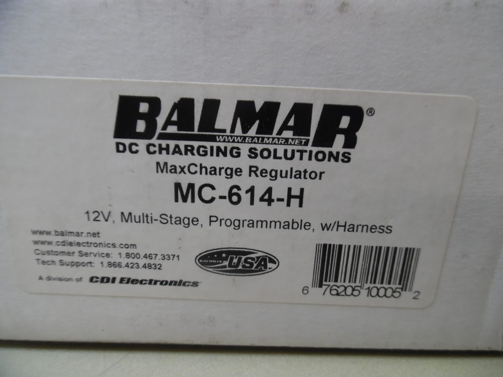 Balmar MC-614-H Max Charge MC614 Multi-Stage Regulator w/ Harness - Max Marine Electronics