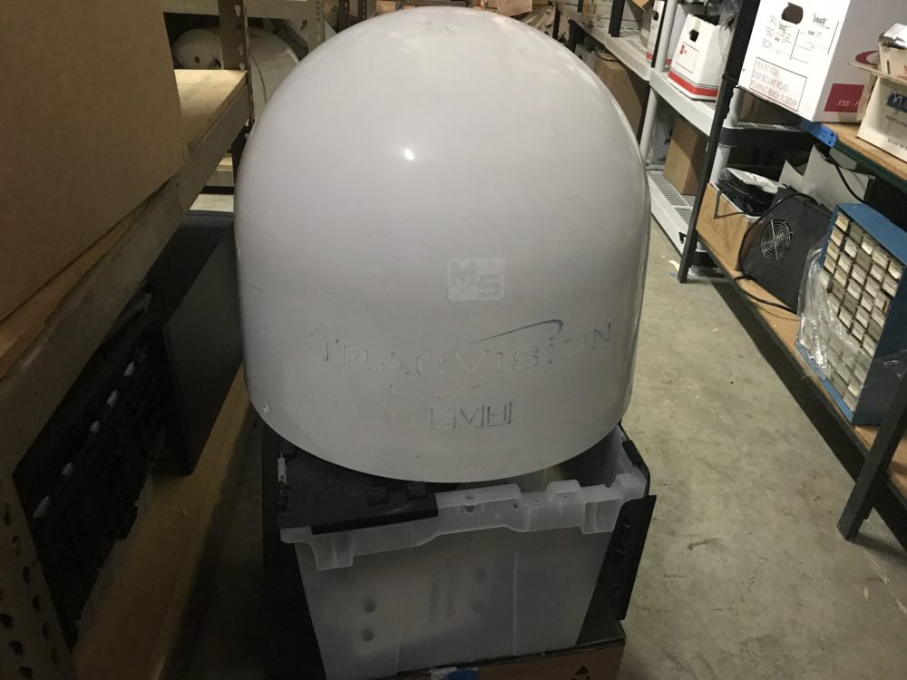 KVH TracVision TV4 Empty Dummy TOP Dome ONLY - Max Marine Electronics
