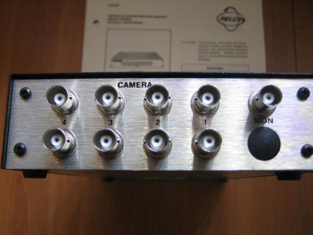 Pelco MS504LDT MS500 Series Video Switcher - 4 Camera - Free Shipping ...