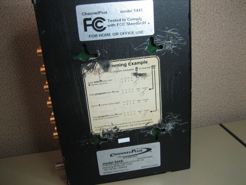 CHANNEL PLUS 5445 Digital QUAD Modulator -Free US Shipping - Max Marine ...