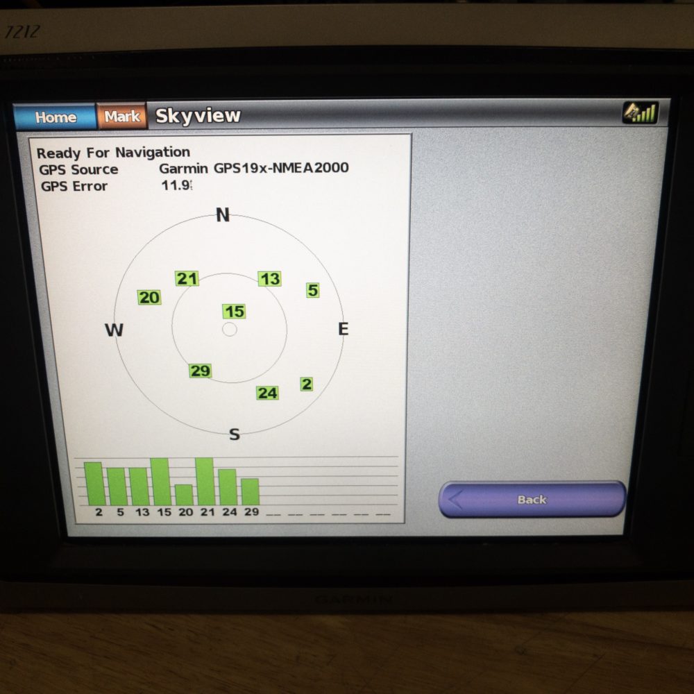 GARMIN GPSmap 7212 w/ Cables - 90 Day Warranty - Great Condition - Max ...