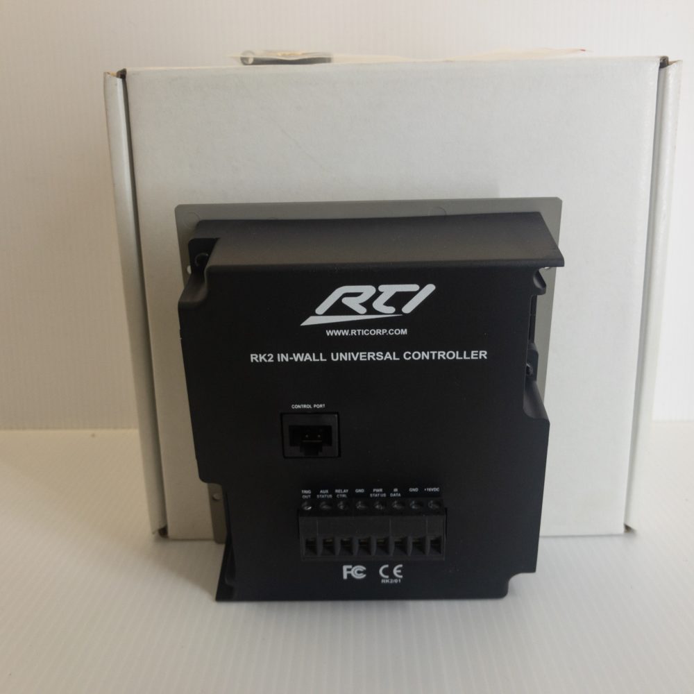 RTI RK2 In-Wall Touch Panel Metallic Gray 20-210050-10 New Old ...