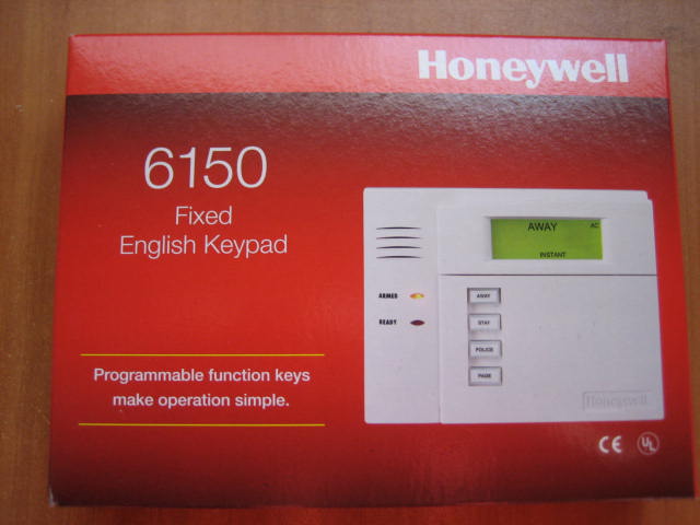 Honeywell 6150 Fixed English Keypad Transceiver - Free Shipping - Max ...