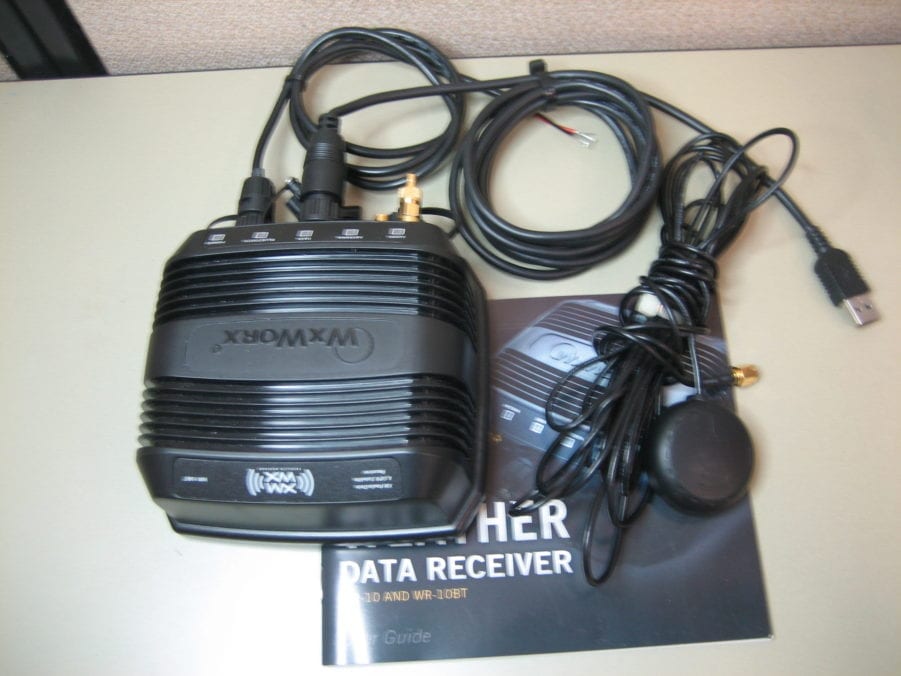 WxWorx WR-10BT XM WX Satellite Weather Data Receiver Box w/ Antenna ...